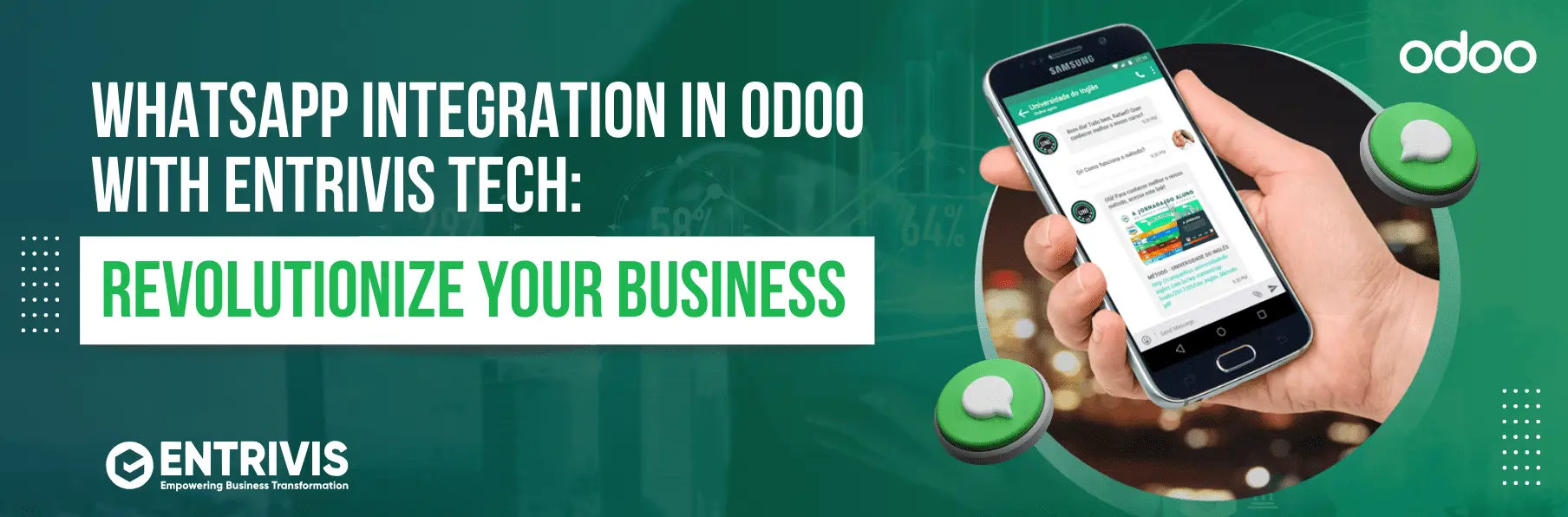 WhatsApp Integration in Odoo | Revolutionize Your Business with Entriv